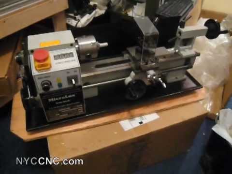 MicroMark 7x14" Deluxe Mini-Lathe overview and tutorial - NYC CNC