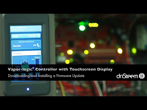 Firmware download and update, touchscreen - EN
