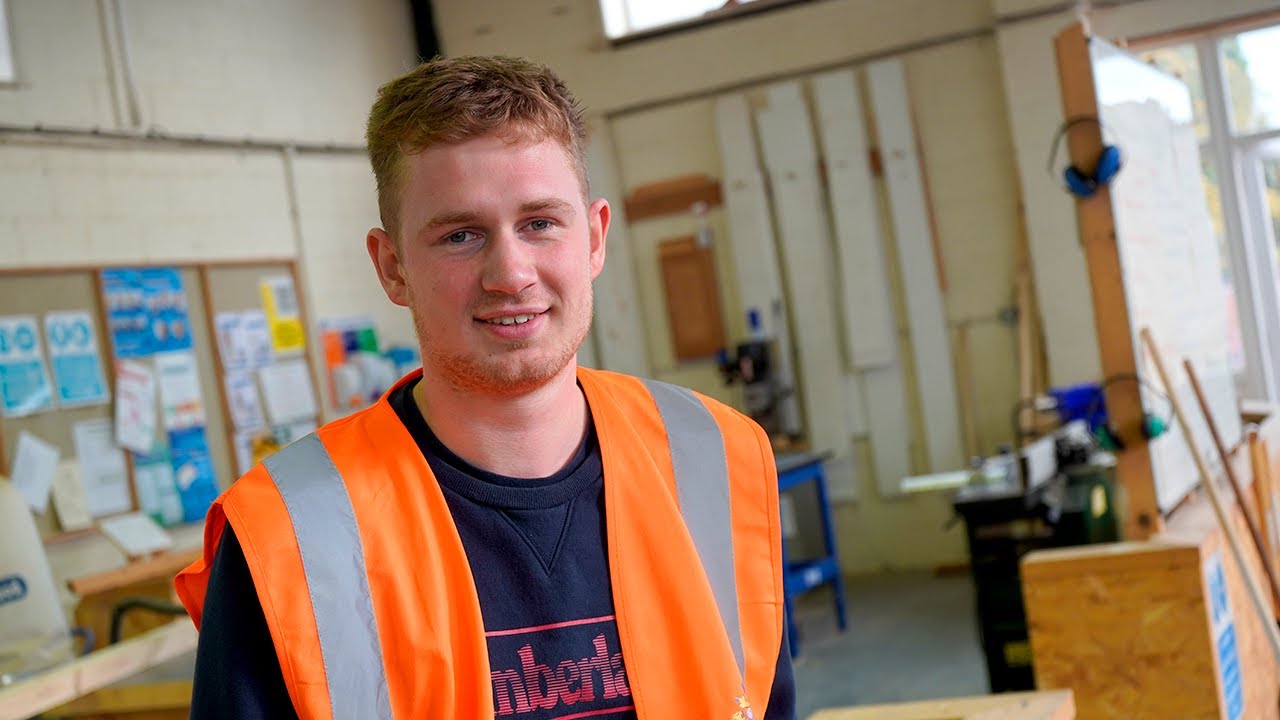 Joiner Harry Hiscoe prepares for WorldSkillsUK Live final