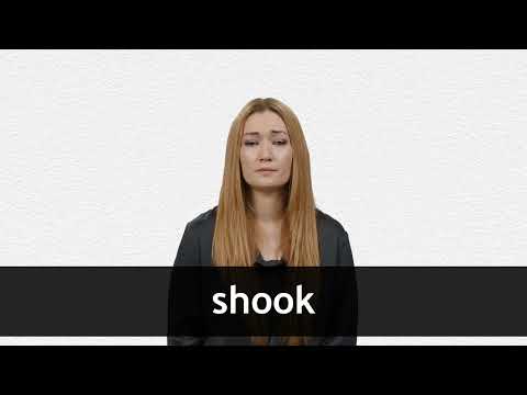 SHOOK - Definition & Translations | Collins English Dictionary