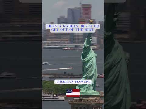 Dig or Depart - American Proverb #american #usa #exploreculture #americanheritage