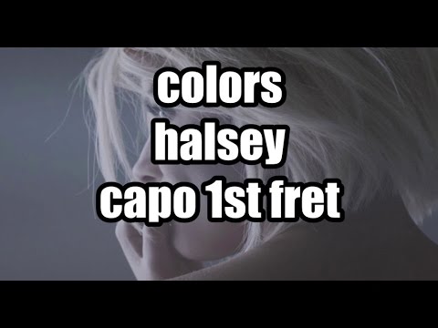 colors halsey lyrics and chords