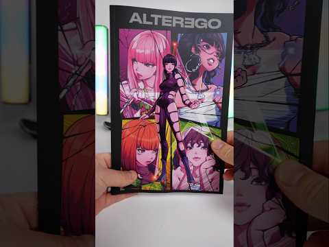 Lisa Alter Ego Comic Book 🤩 #blackpink #alterego #lisa #superstar #kpop