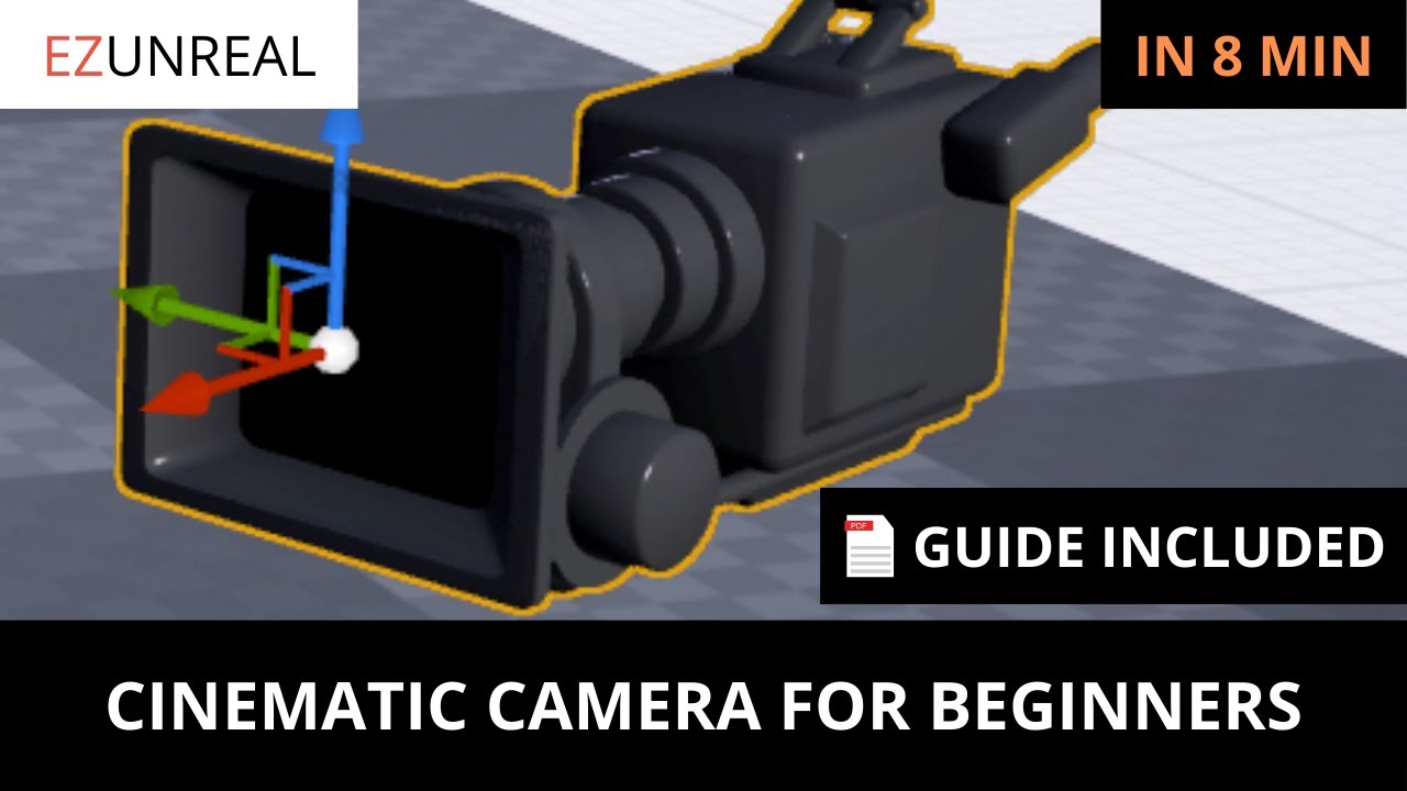 Unreal Engine 5 Cinematic Camera Tutorial for Beginners STEP BY STEP