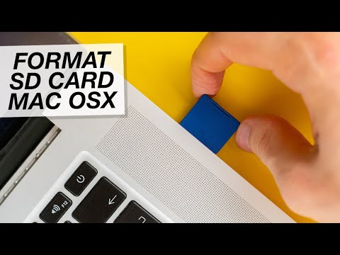 How to Format Micro SD Card FAT32 Mac