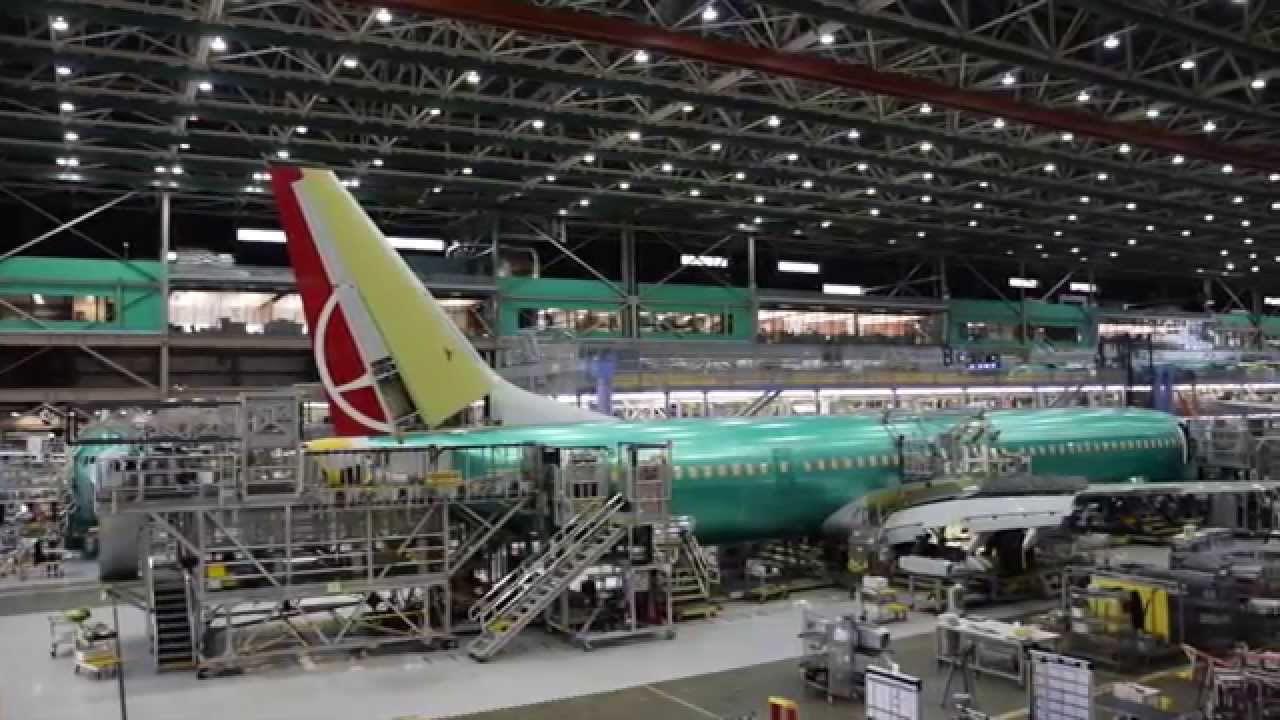Boeing commence production of the new 737-MAX | Videos | Breaking ...