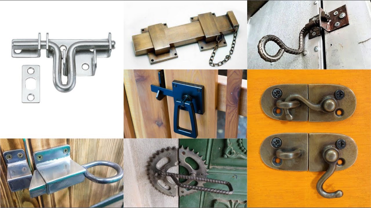 DIY 80 Creative Gate Latch Ideas for Your Home | metal projects | gate lock ideas