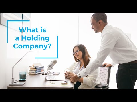 What is a holding company?