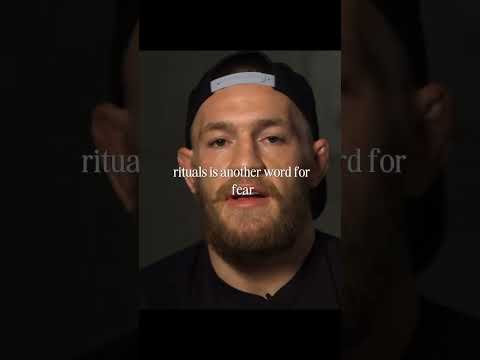 Rituals Is Another Word For Fear. #motivation #mcgregor #shorts