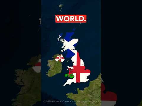 What If UK Broke Up ?? 🔥 #shorts #geography #maps #uk