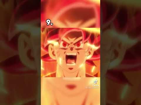 TOP 10 Goku ROARS IN DBS