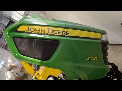 John Deere Lawn and Garden Tractor X730, X734, X738, X739 Fuel Filter Replacement