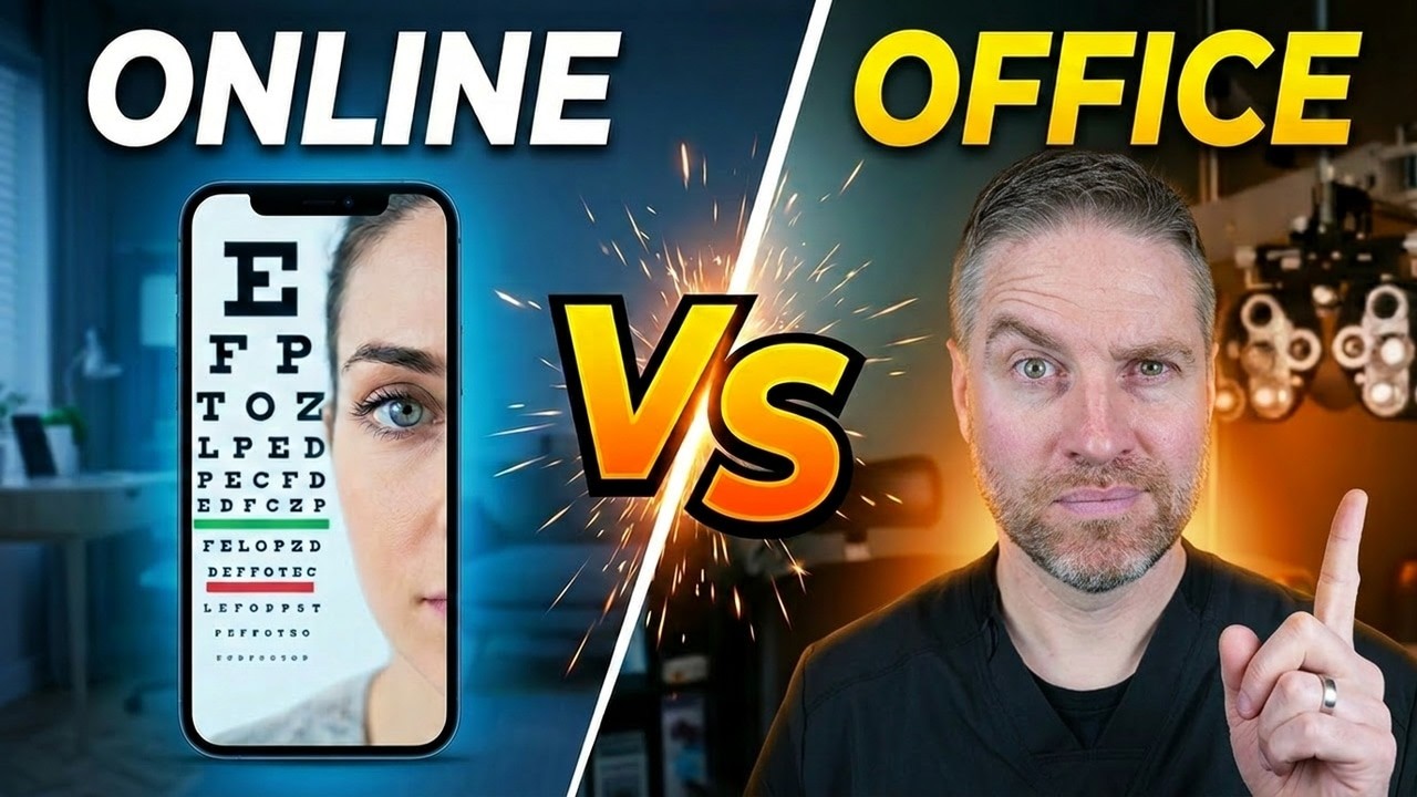 Online Eye Exams Vs Office Eye Exams?