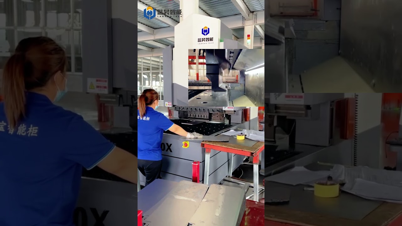 LanHao Panel Bender: Efficiency, precision, and automation in one solution. #machine  #cnc #factory