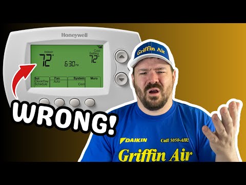 Thermostat temperature reading incorrect!