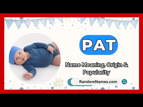 Pat - Baby Boy Name Meaning, Origin & Popularity - RandomNames.com