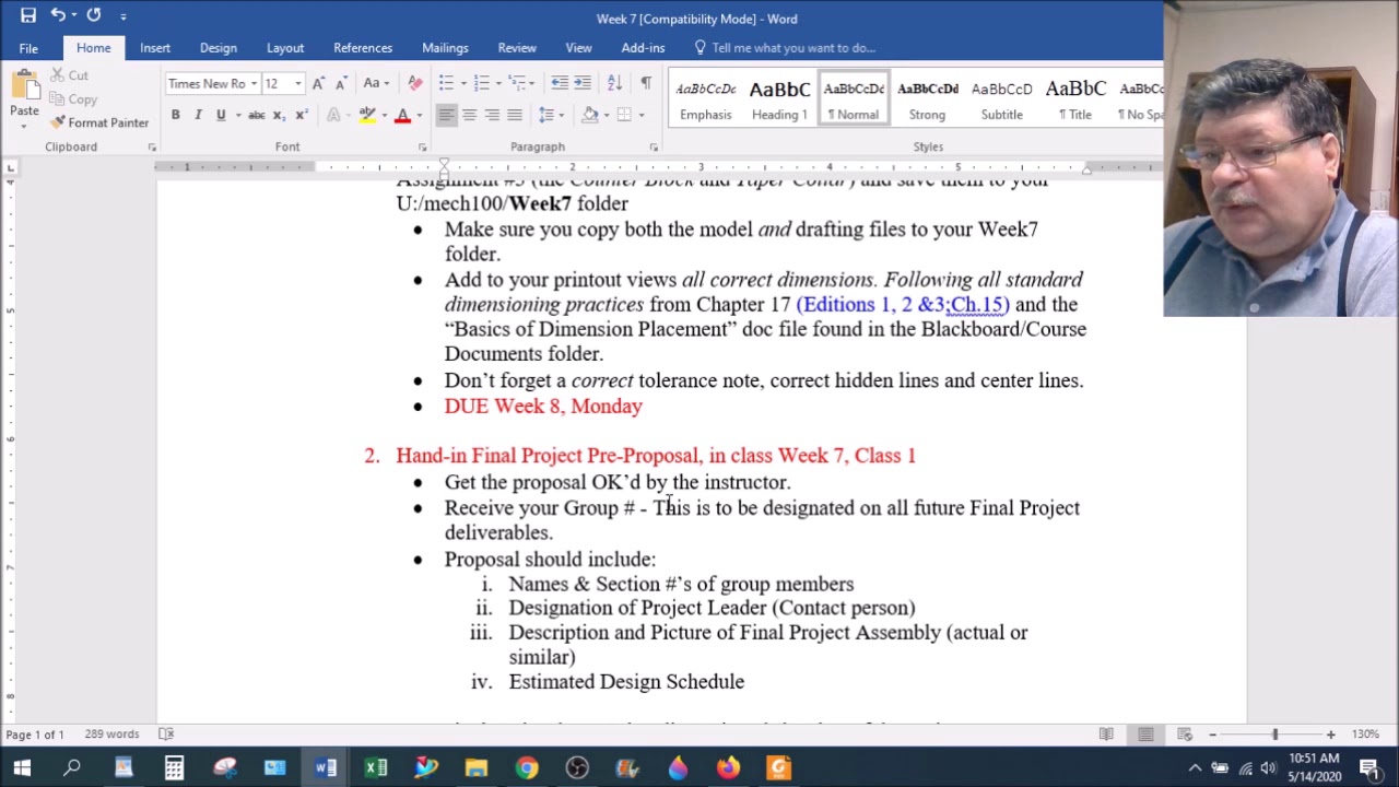 Week 7 - Introducing Homework Assignments