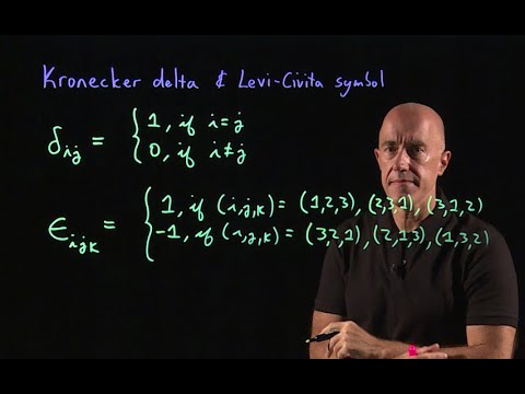 Kronecker delta and Levi-Civita symbol | Lecture 7 | Vector Calculus for Engineers