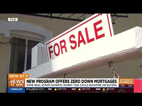 National lender launches new program offering zero down mortgages