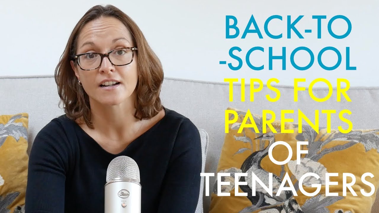 Back-To-School Tips for Parents of Teenagers
