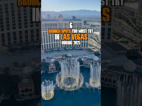 Brunch Spots To Try in Vegas 2025