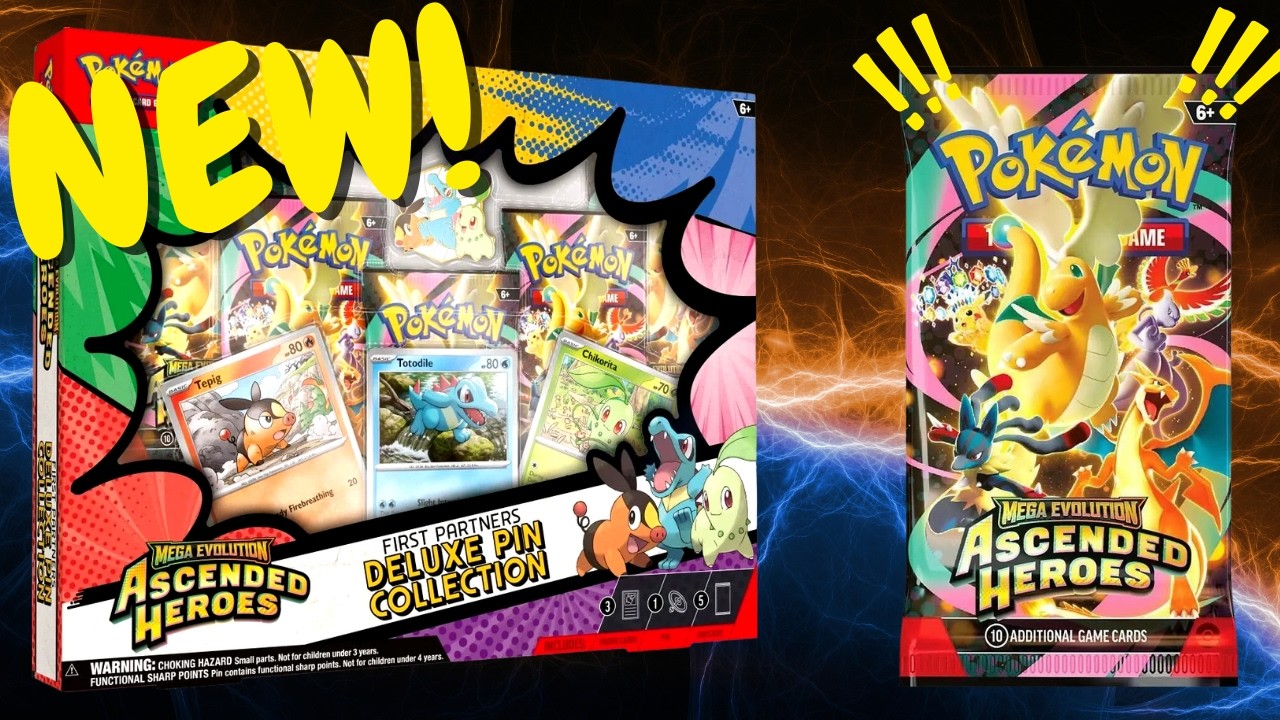 Ascended Heroes First Partners Deluxe Pin Collection Case Opening!