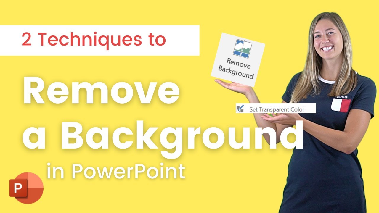2 Techniques to Remove an Image Background in PowerPoint