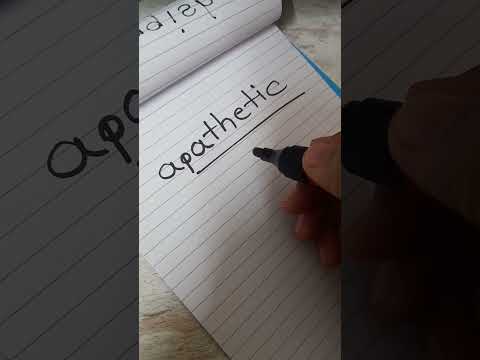 Apathetic - shoeing or feeling no interest Synonyms = impassive, stoic