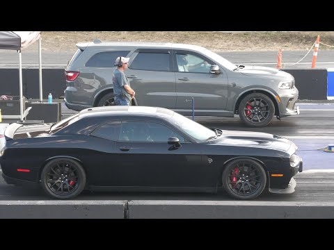 Durango Hellcat Drags SRT 392, Challenger, Chevy SS, and It’s Truly a ...