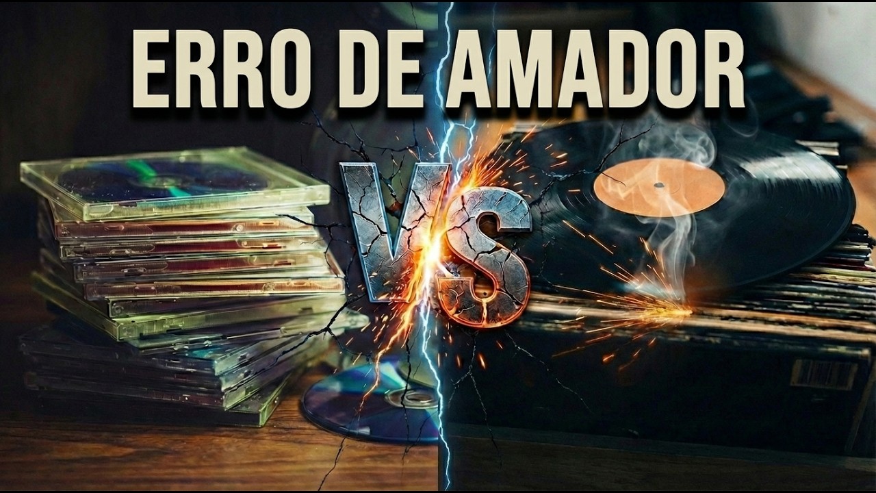 Vinil vs CD: tomar partido nessa briga é ERRO DE AMADOR
