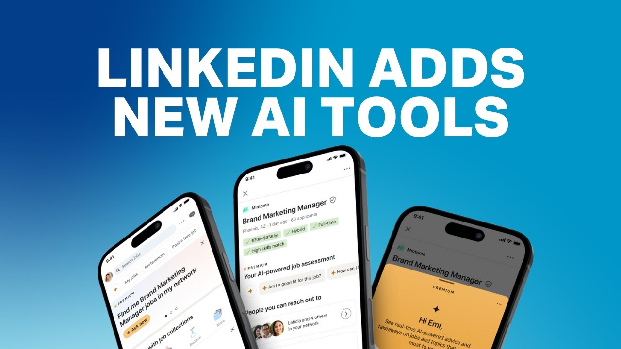 LinkedIn wants AI to help you land your next job | TechCrunch Minute