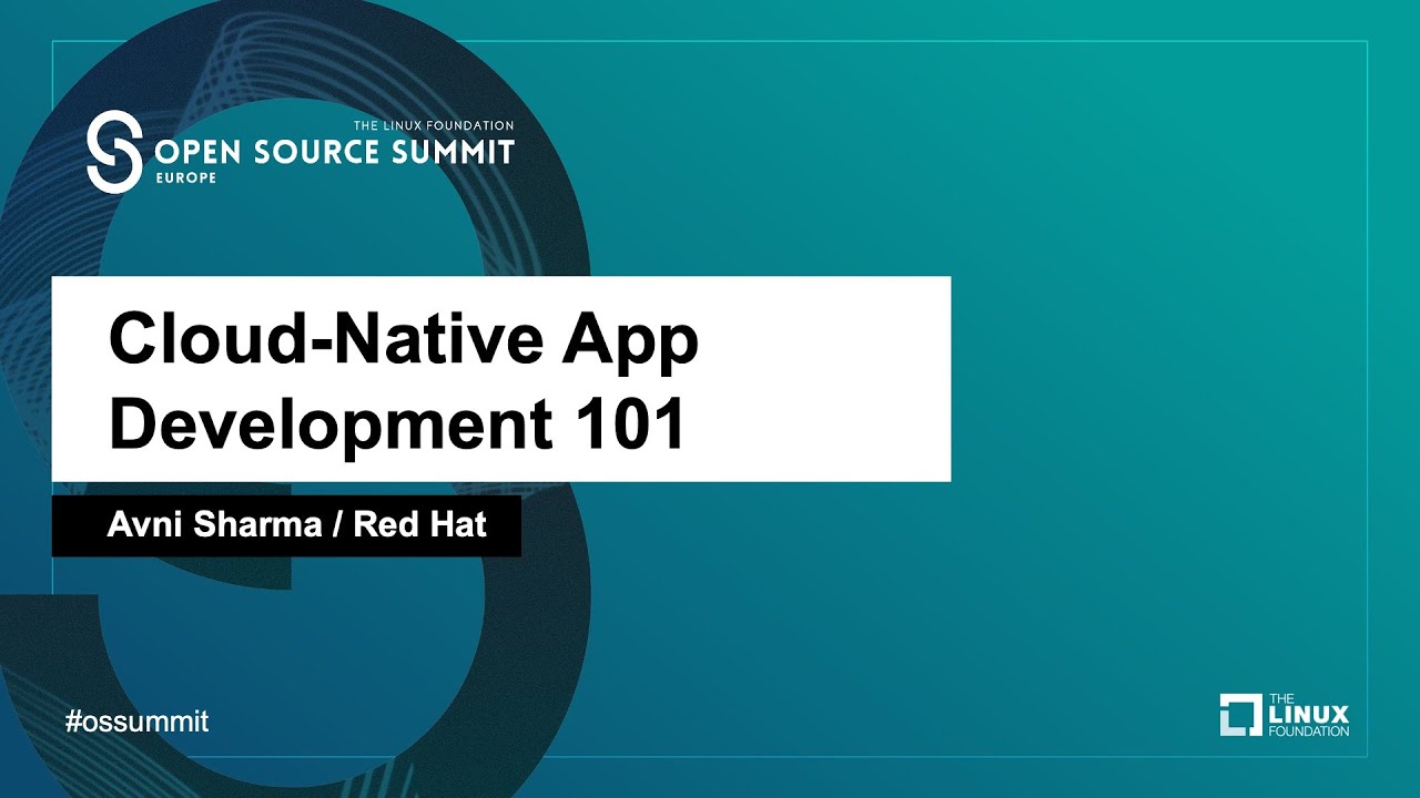 Cloud-Native App Development 101 - Avni Sharma, Red Hat