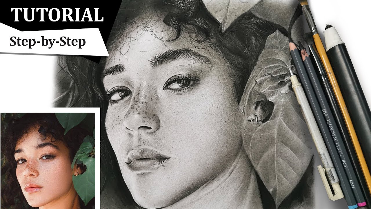 STEP-BY-STEP FACE SHADING/ TECHNIQUES FOR LIPS, SKIN, AND LEAVES - PART 3