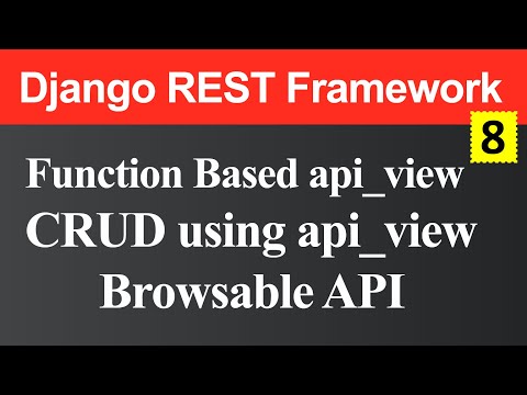 Learn Function Based API View in Django REST Framework Hindi - Mind Luster