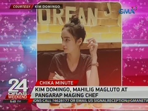 24 Oras: Kim Domingo, mahilig magluto at pangarap maging chef