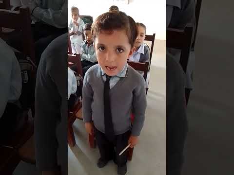 Nursery class Ready for oral test❤️ #nursery #test #viral