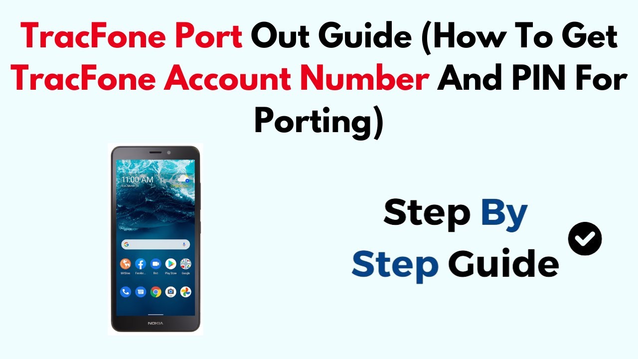 TracFone Port Out Guide (How To Get Tracfone Account Number And PIN For Porting)