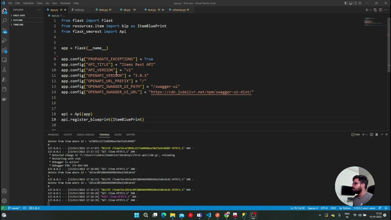 Section Overview - Python Flask | SQL Server Connectivity
