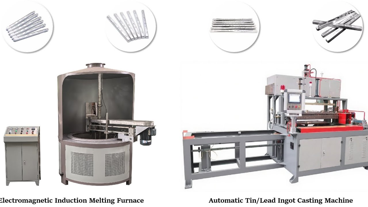 Cast 700KG+ Tin/Lead Ingots/Hour! ⚡ Full Automatic 1kg Tin/Lead Ingot Casting Machine