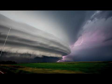Incredible video of storm that dropped the WORLD RECORD hailstone