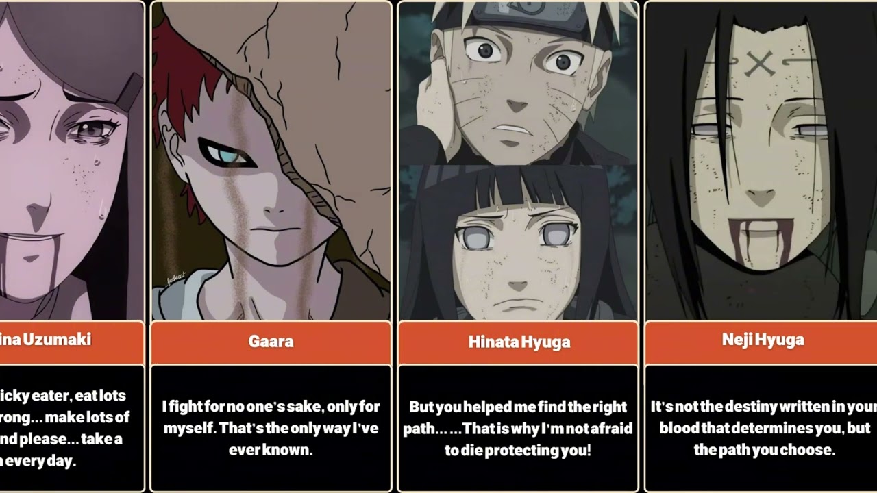 The Saddest Naruto Quotes That Broke Our Hearts.. 💔🕊