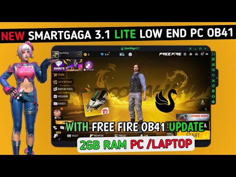 New Smartgaga 3.1 Free Fire OB41 Update - Best Emulator For Low End Pc || Smartgaga 3.1 FF OB41 ||