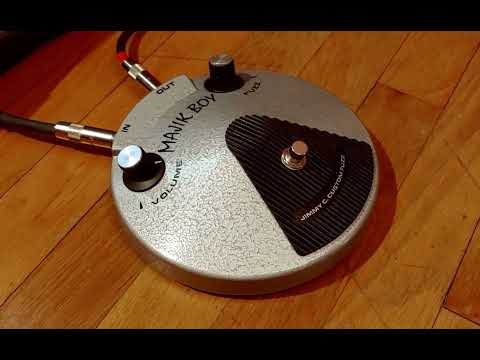 Jimmy C Custom Fuzz Majik Boy 2022 Hammered Silver | Reverb