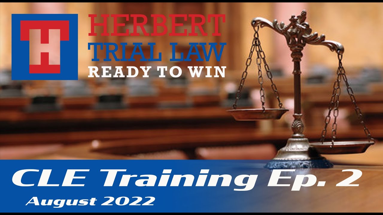 CLE Training Ep. 2