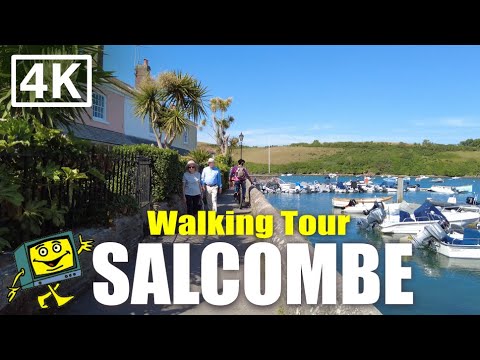 Salcombe - Devon UK - 4K Walking Tour - June 2023