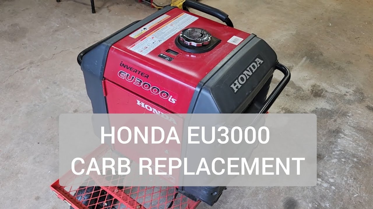 Honda EU3000is carburetor replacement