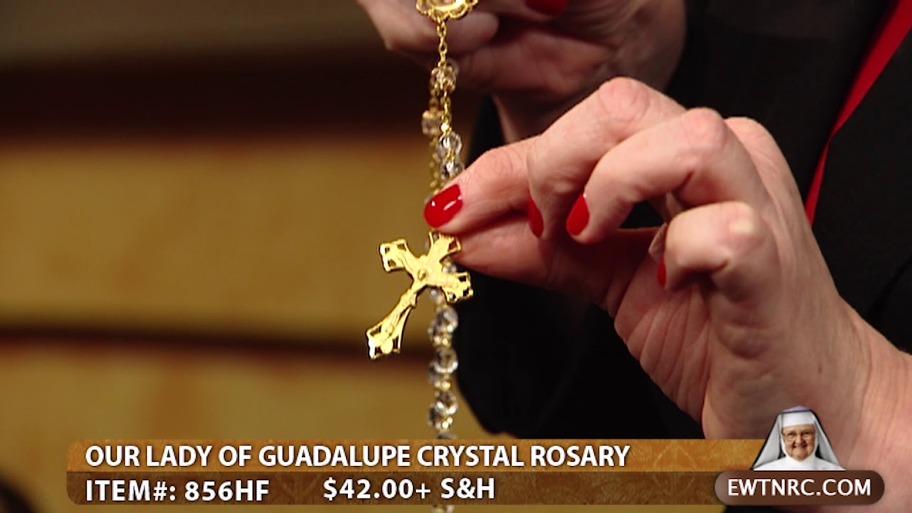 Our Lady Of Guadalupe Crystal Rosary