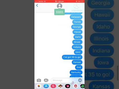 One of my TikToks||the 50 states that rhyme!||