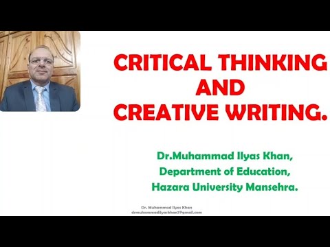 Critical Thinking and Creative Writing