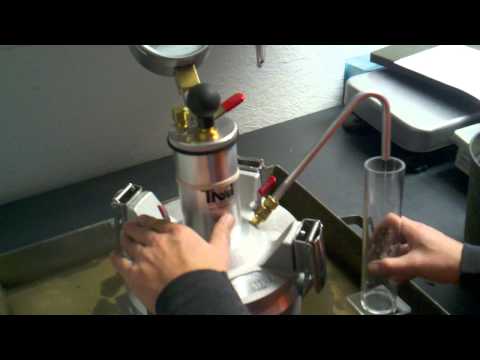 Calibrating a Test Mark Pressure Meter
